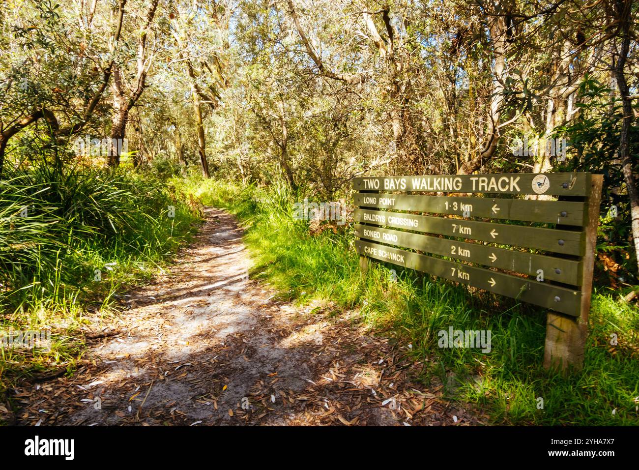 Long Point Circuit Walk in Australia Stock Photo - Alamy