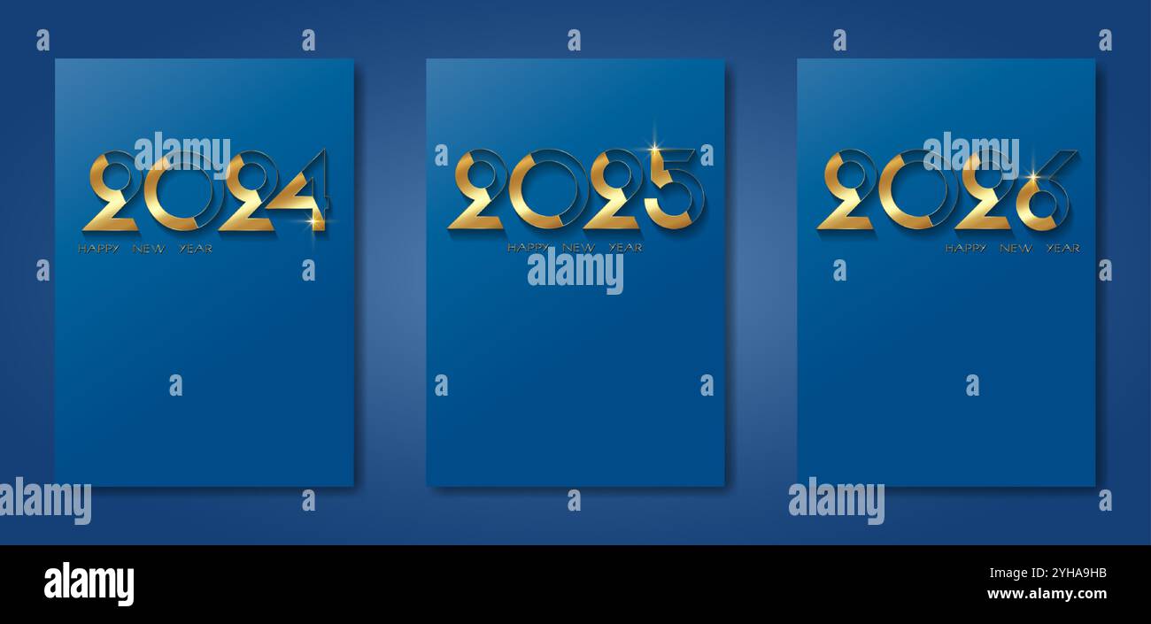 Blue 2026 year number Stock Vector Images - Alamy