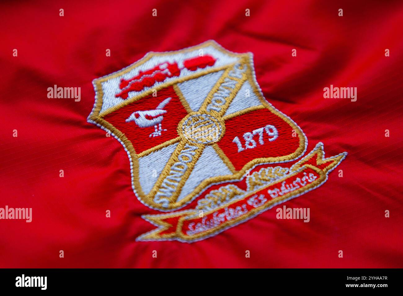 Swindon Town FC Crest Stock Photo - Alamy