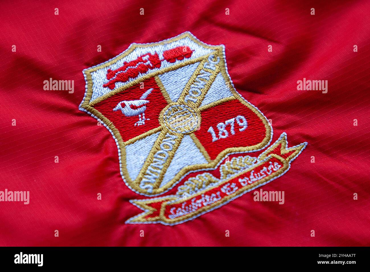 Swindon Town FC Crest Stock Photo - Alamy