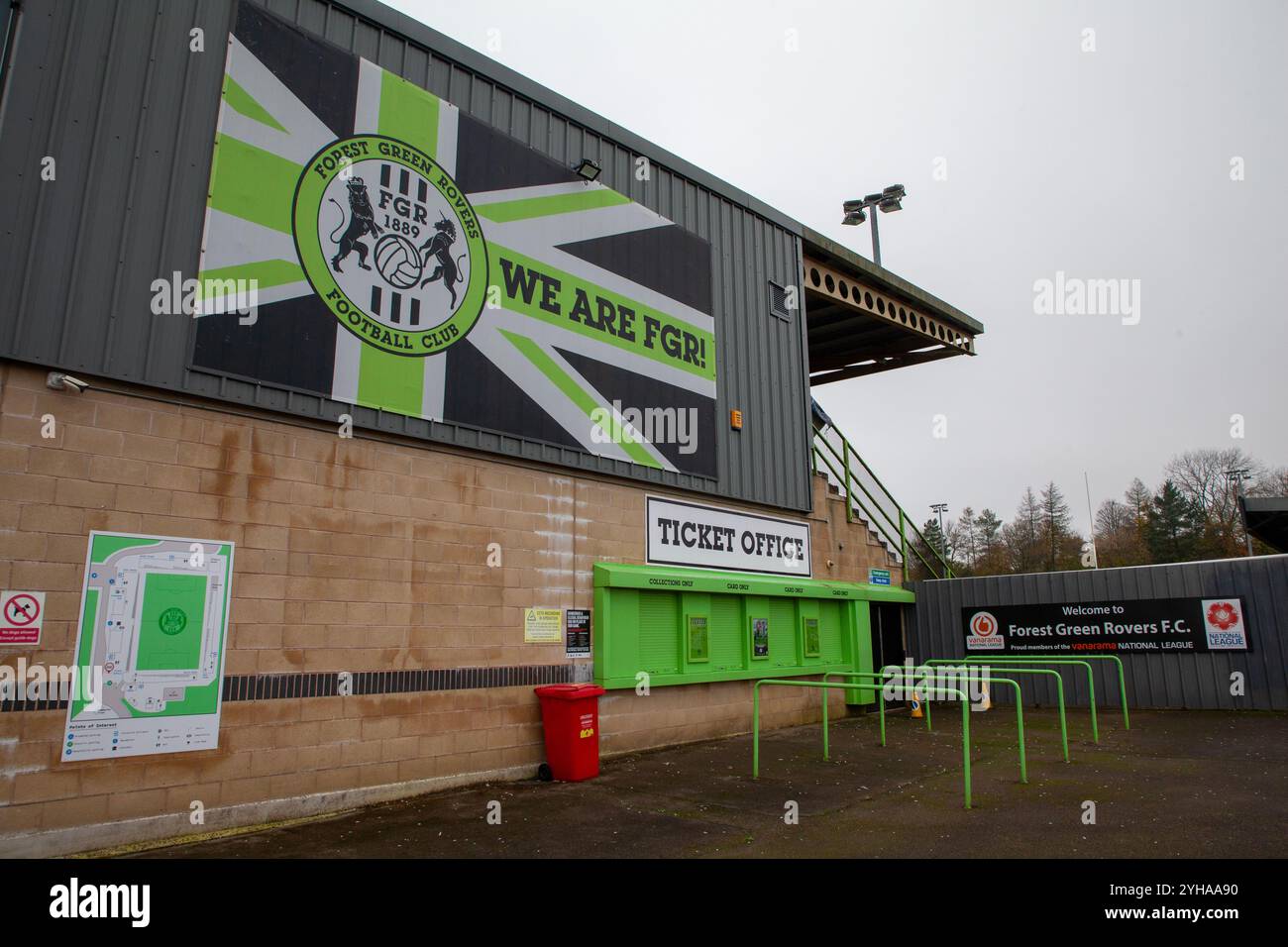 Forest green rovers stadium hi-res stock photography and images - Alamy