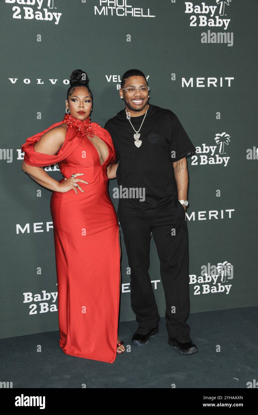 West Hollywood, California, USA. Ca. 09th Nov, 2024. Ashanti, Nelly at ...