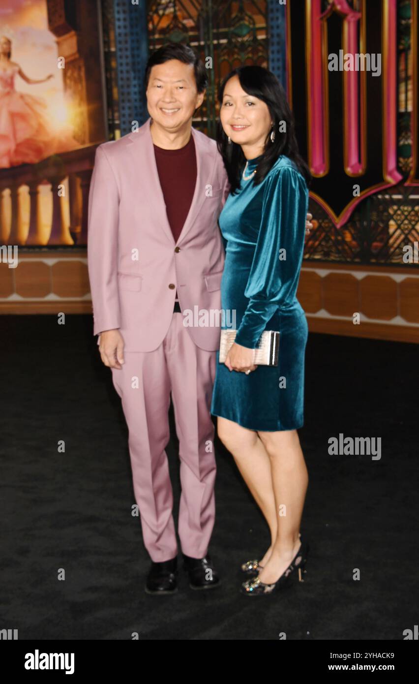 LOS ANGELES, CALIFORNIA - NOVEMBER 09: Ken Jeong, Tran Ho attends the Los Angeles premiere of ...