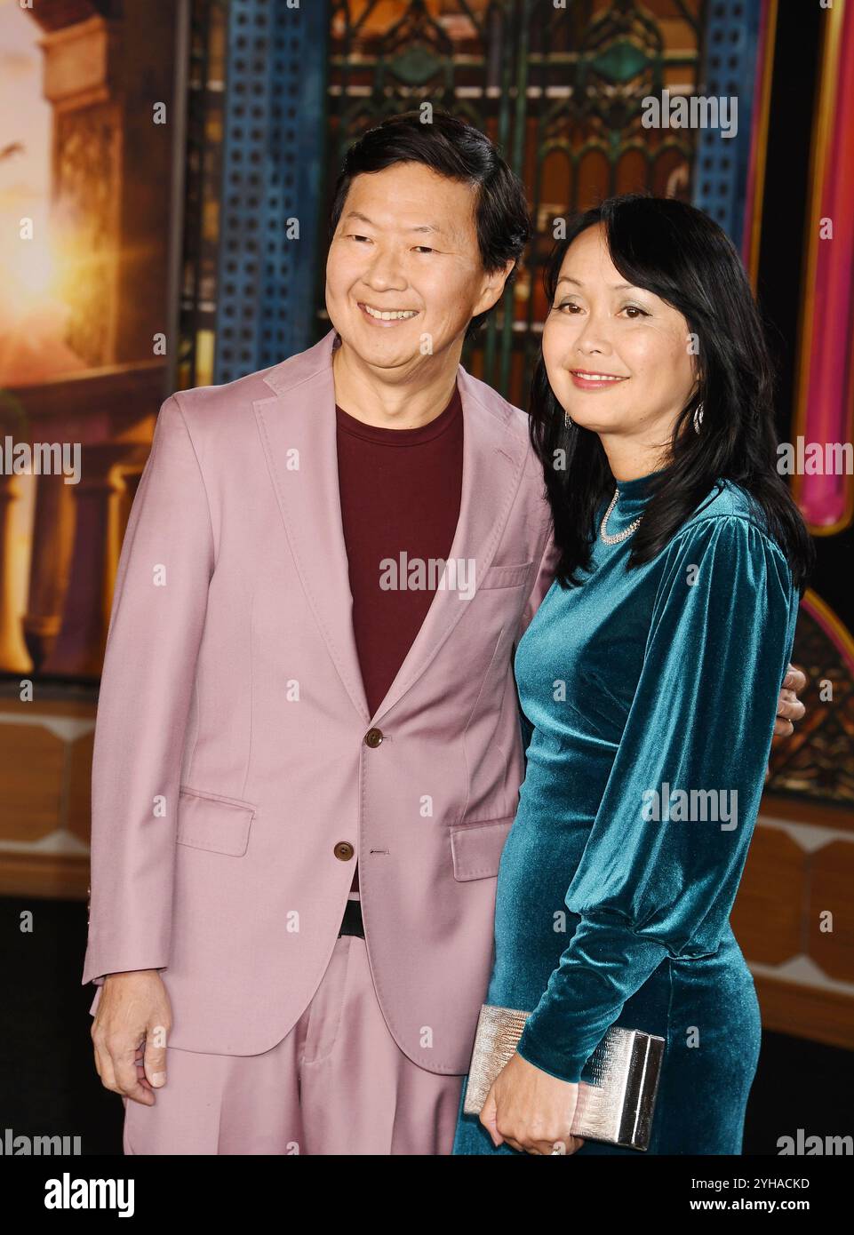 LOS ANGELES, CALIFORNIA - NOVEMBER 09: Ken Jeong, Tran Ho attends the Los Angeles premiere of ...
