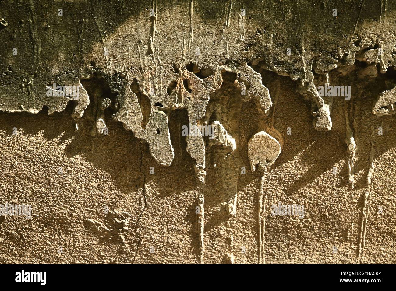 Texture or background of Cross section of concrete footpath Stock Photo ...
