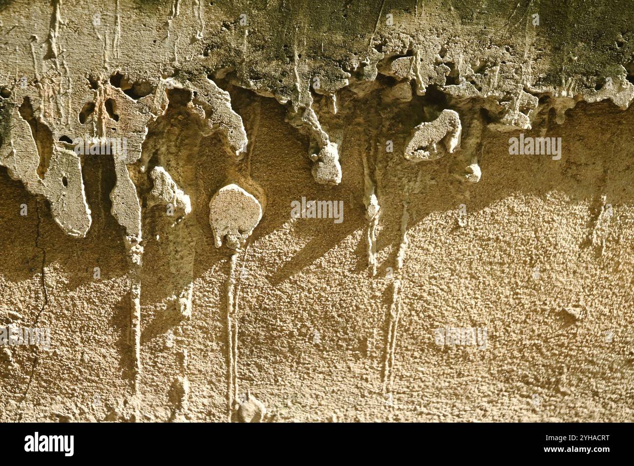 Texture or background of Cross section of concrete footpath Stock Photo ...