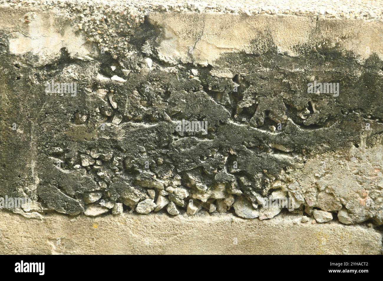 Texture or background of Cross section of concrete footpath Stock Photo ...