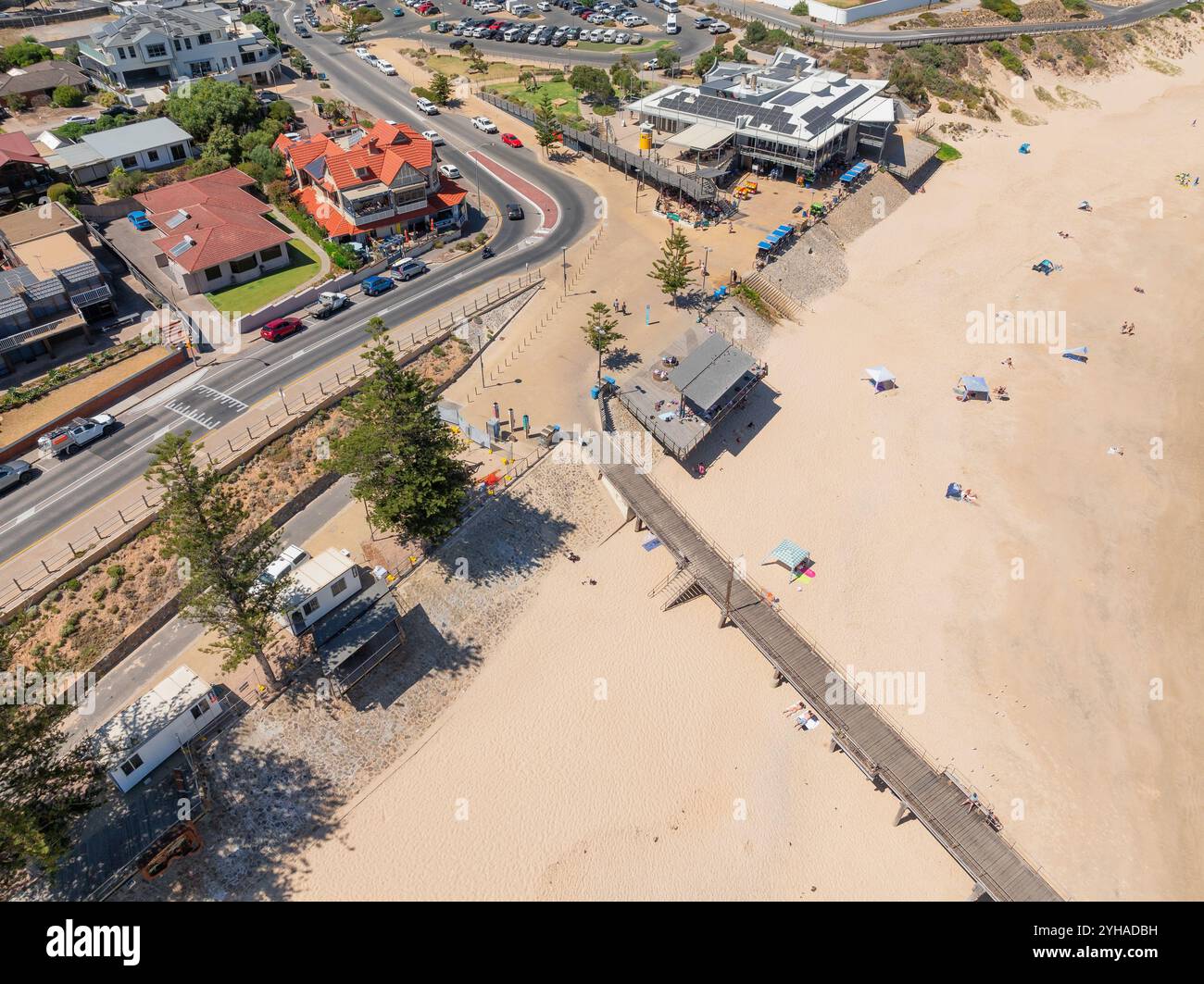 Port noarlunga jetty aerial hi-res stock photography and images - Alamy
