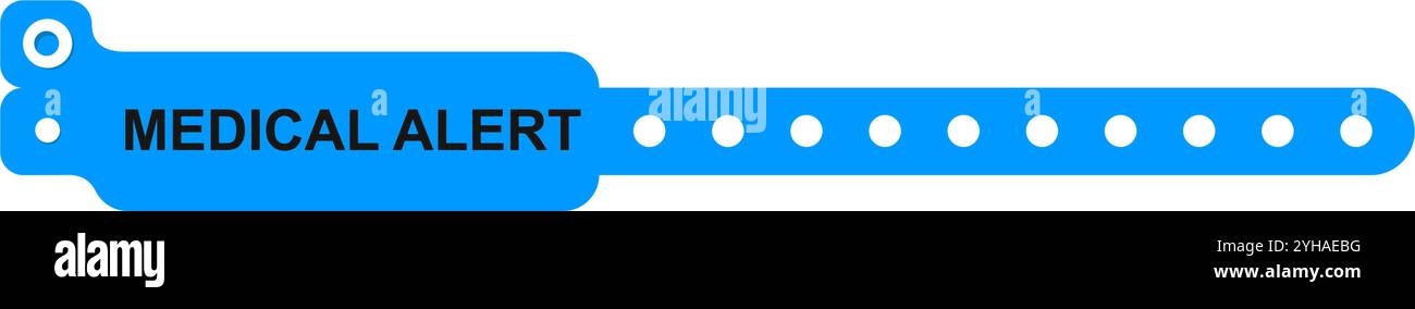Medical alert tag on Stock Vector Images - Alamy