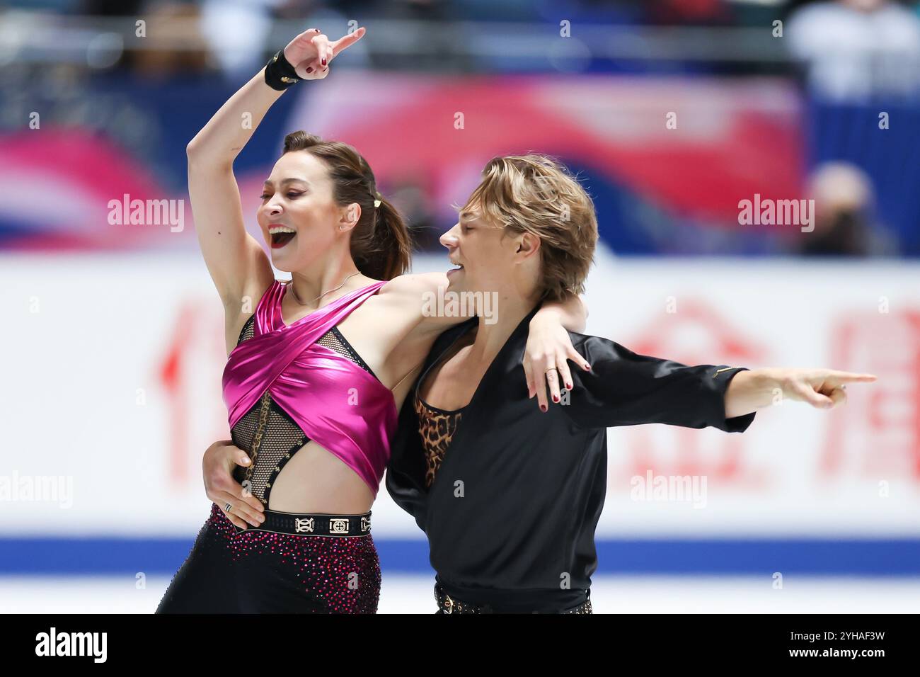 Tokyo, Japan. 8th Nov, 2024. Allison Reed & Saulius Ambrulevicius (LTU ...
