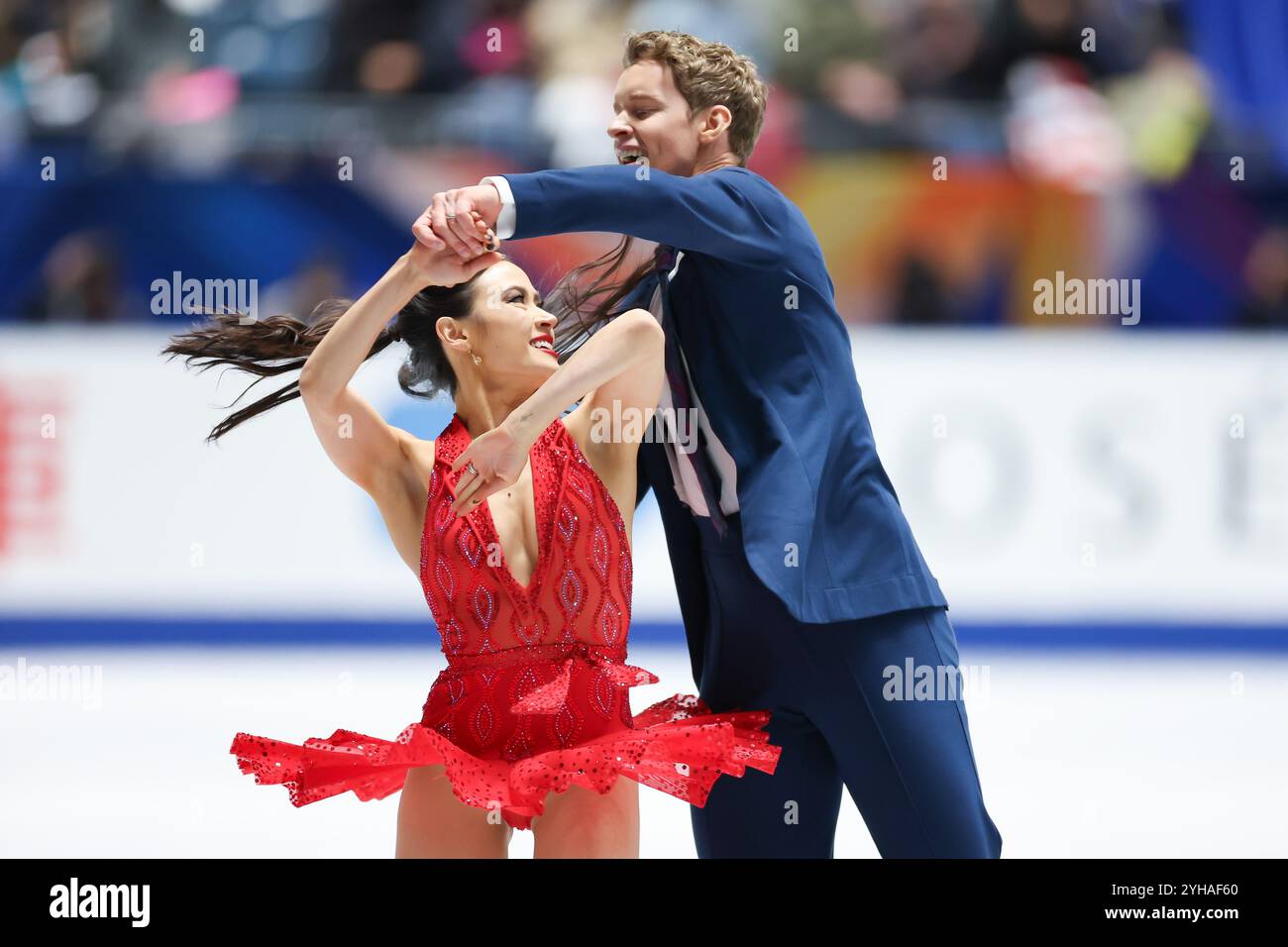 Tokyo, Japan. 8th Nov, 2024. Madison Chock & Evan Bates (USA) Figure ...
