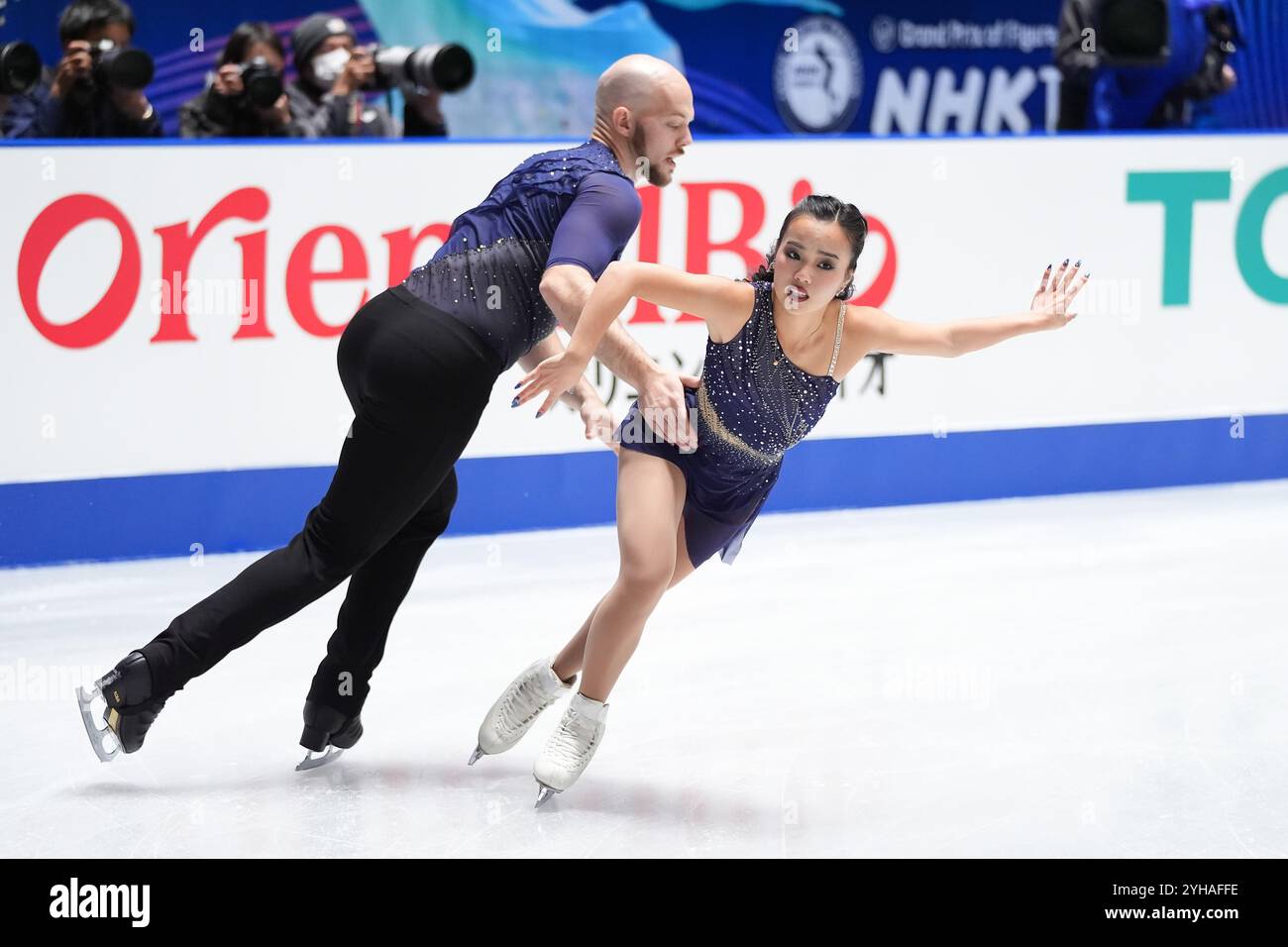 Tokyo, Japan. 8th Nov, 2024. Ellie Kam & Danny O'Shea (USA) Figure ...