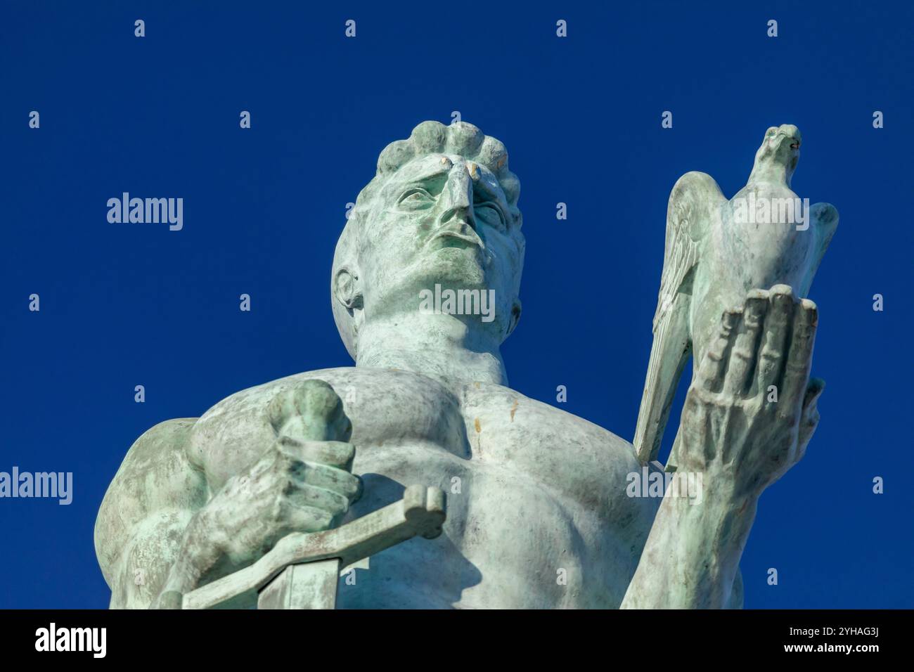 Famous Belgrade landmark and unofficial symbol ofthe city: Victor ...