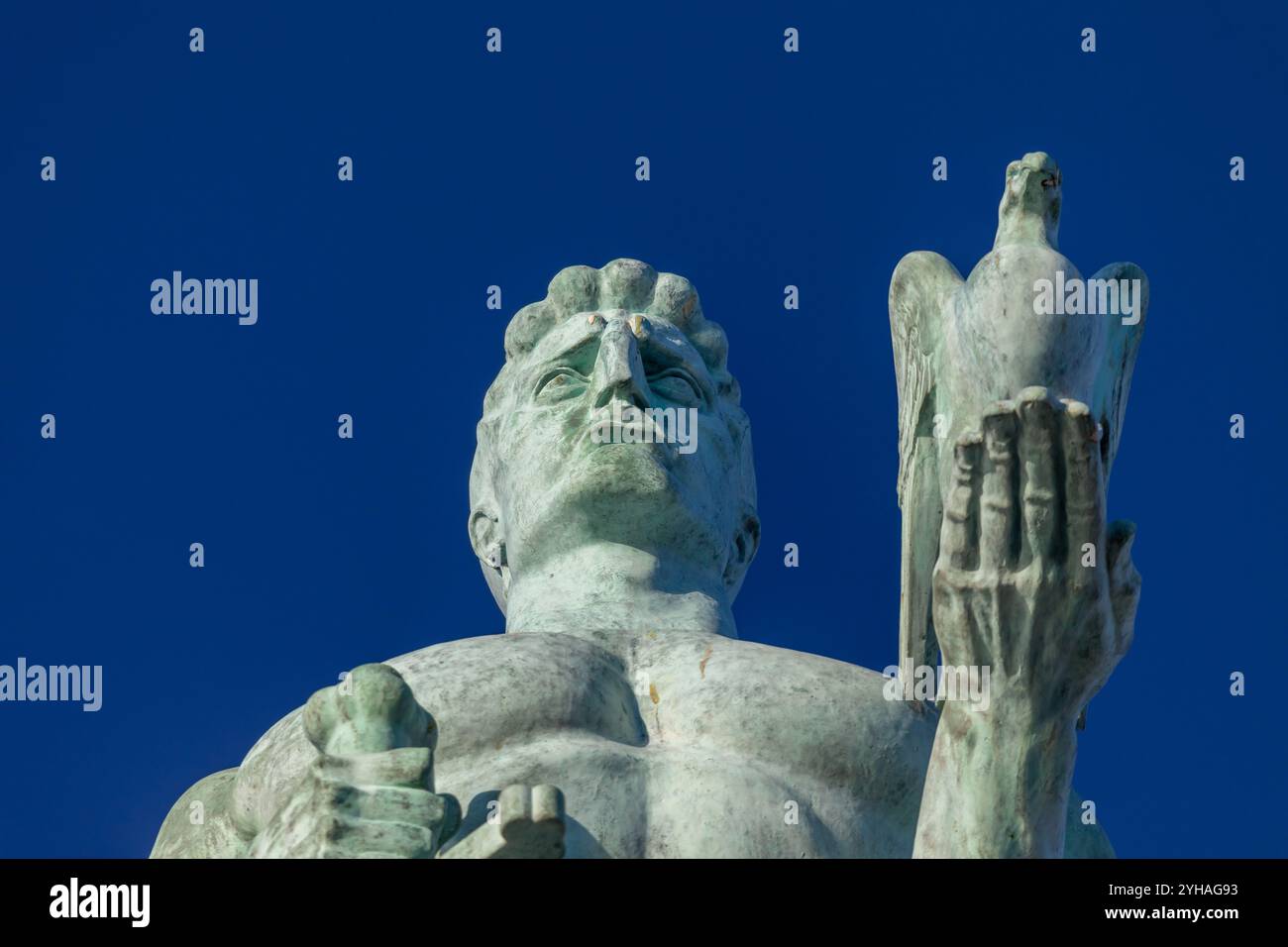 Famous Belgrade landmark and unofficial symbol ofthe city: Victor ...