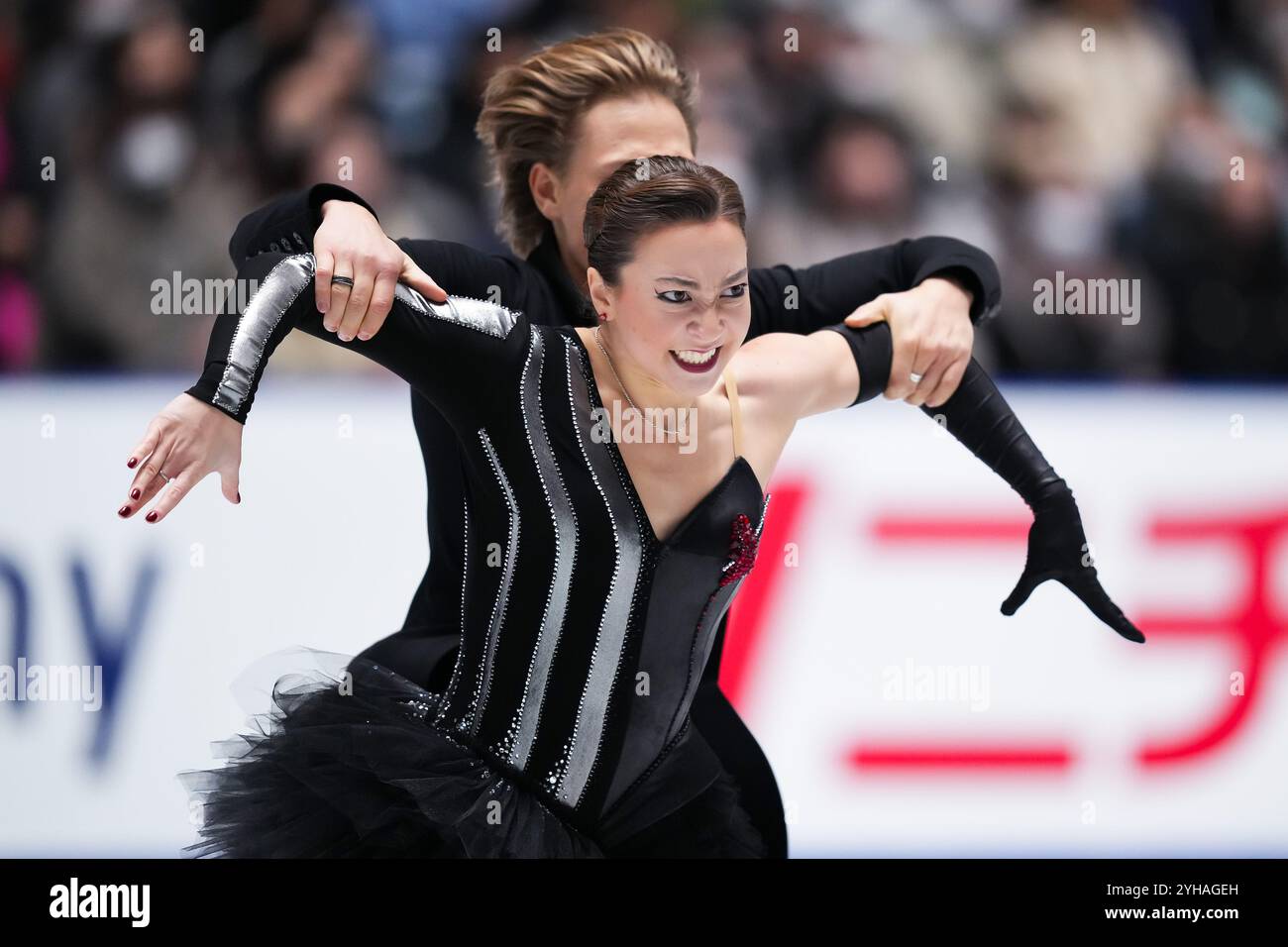 Tokyo, Japan. 9th Nov, 2024. Allison Reed & Saulius Ambrulevicius (LTU ...