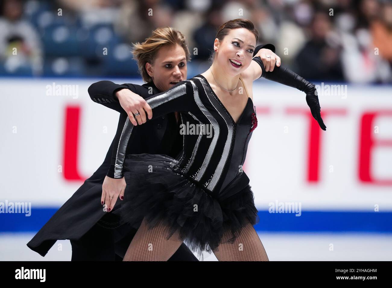 Tokyo, Japan. 9th Nov, 2024. Allison Reed & Saulius Ambrulevicius (LTU ...