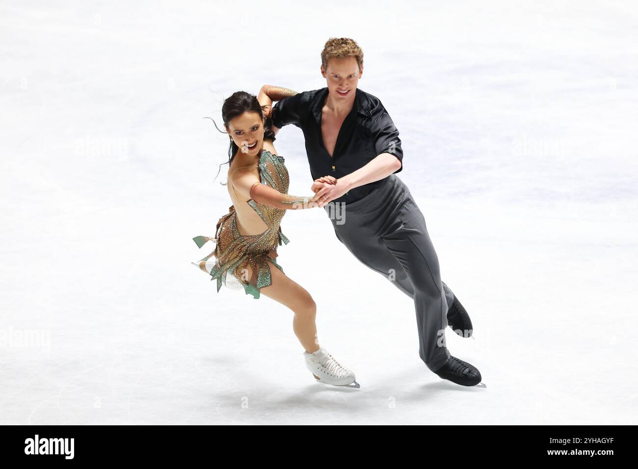 Tokyo, Japan. 9th Nov, 2024. Madison Chock & Evan Bates (USA) Figure ...