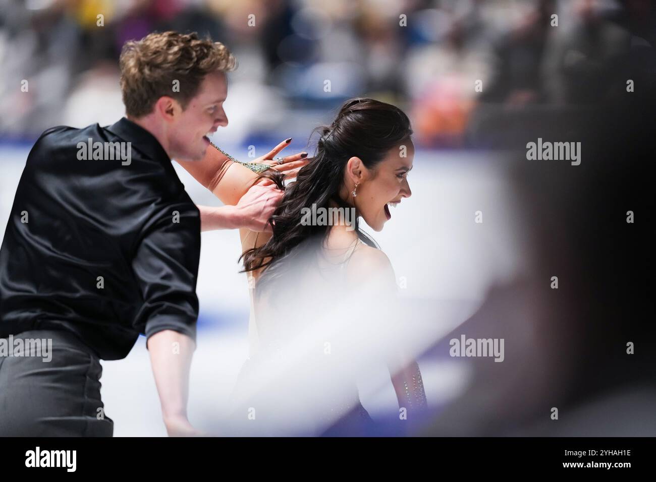 Tokyo, Japan. 9th Nov, 2024. Madison Chock & Evan Bates (USA) Figure ...