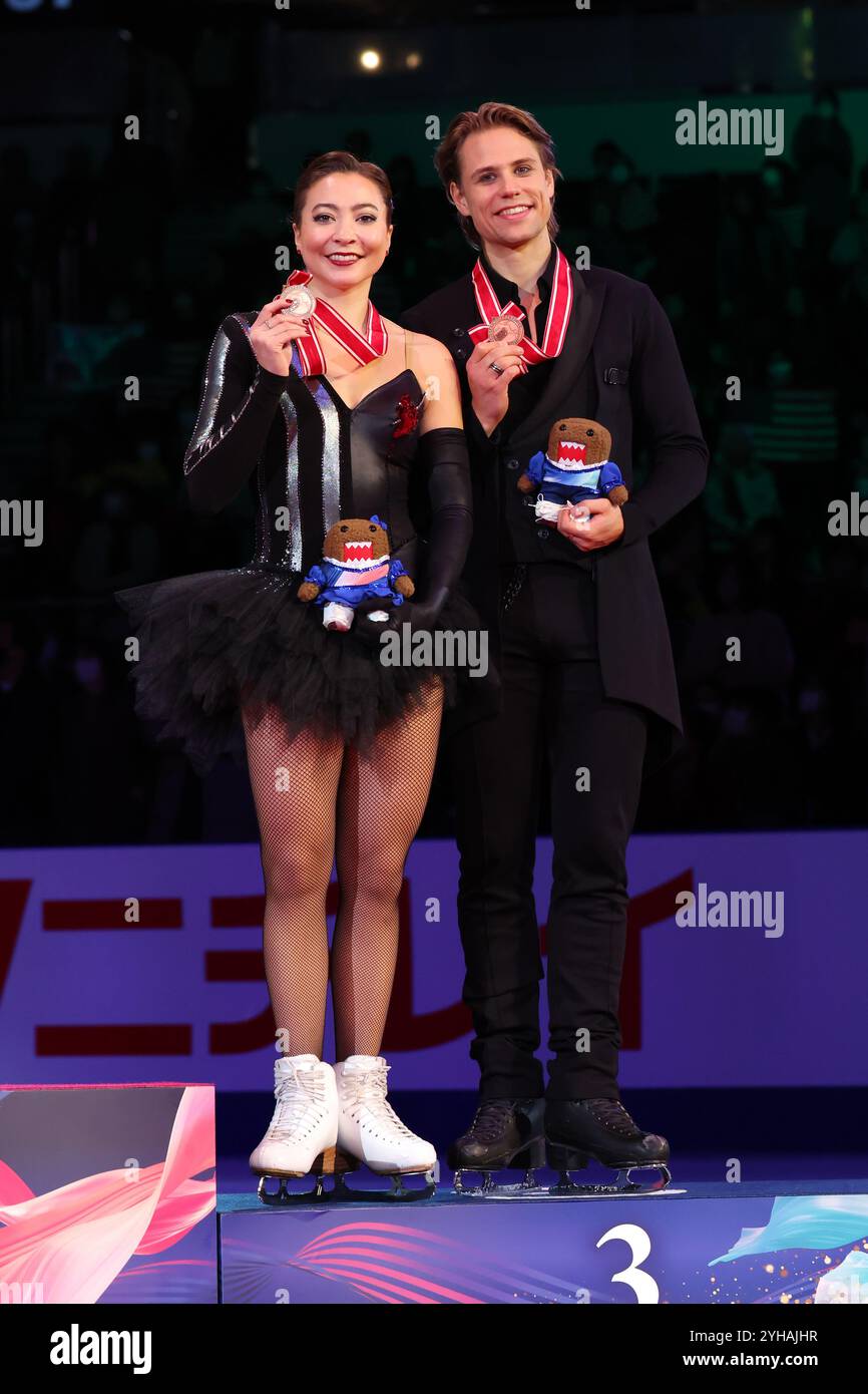 Tokyo, Japan. 9th Nov, 2024. Allison Reed & Saulius Ambrulevicius (LTU ...