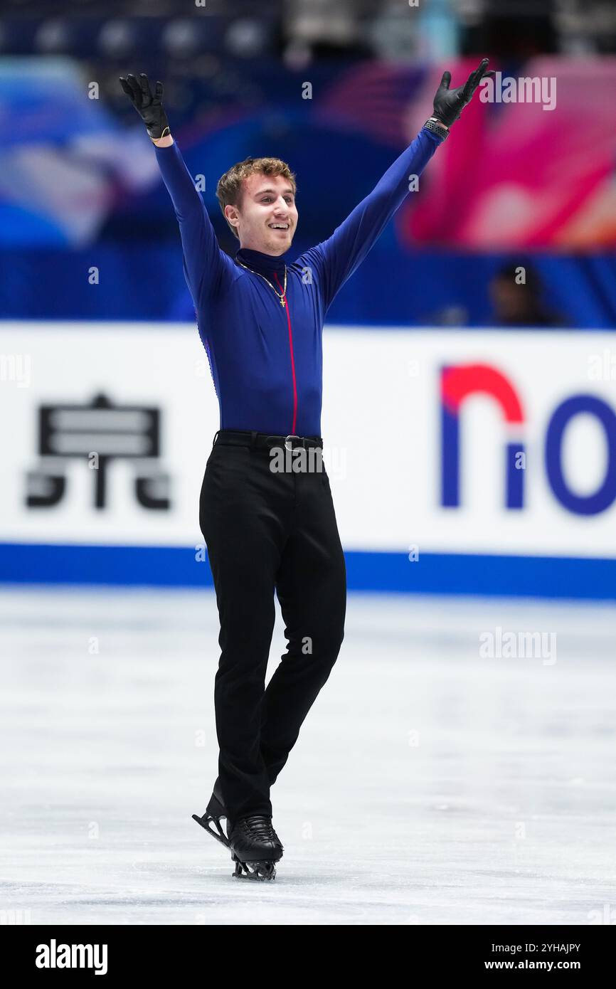 Tokyo, Japan. 9th Nov, 2024. Matteo Rizzo (ITA) Figure Skating : ISU ...