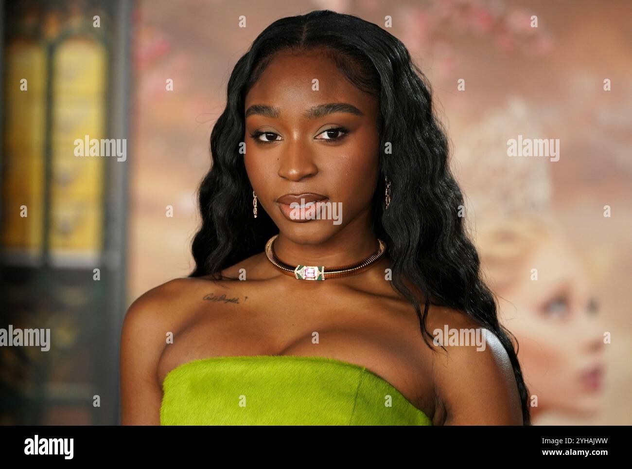 Normani arrives at the premiere of "Wicked" on Saturday, Nov. 9, 2024 ...
