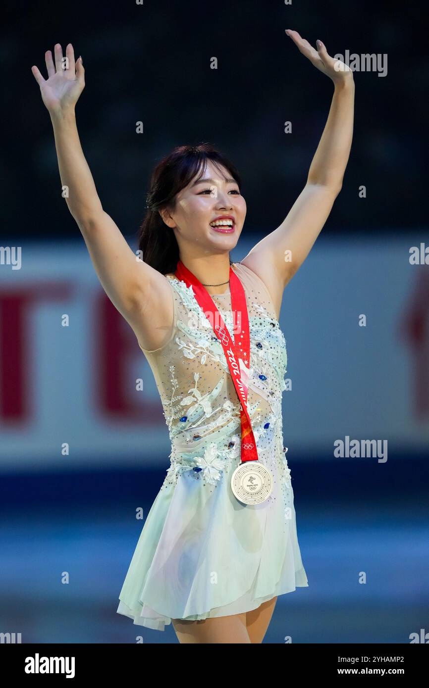 Tokyo, Japan. 10th Nov, 2024. Wakaba Higuchi Figure Skating : ISU Grand ...