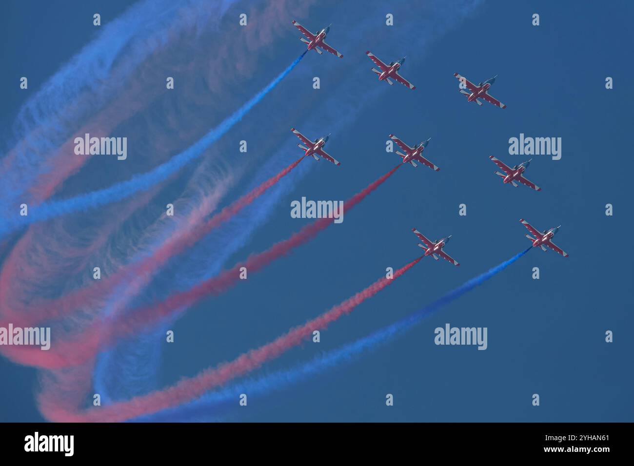 Zhuhai,China.8th November 2024. The Chinese Air Force's "Red Eagle ...