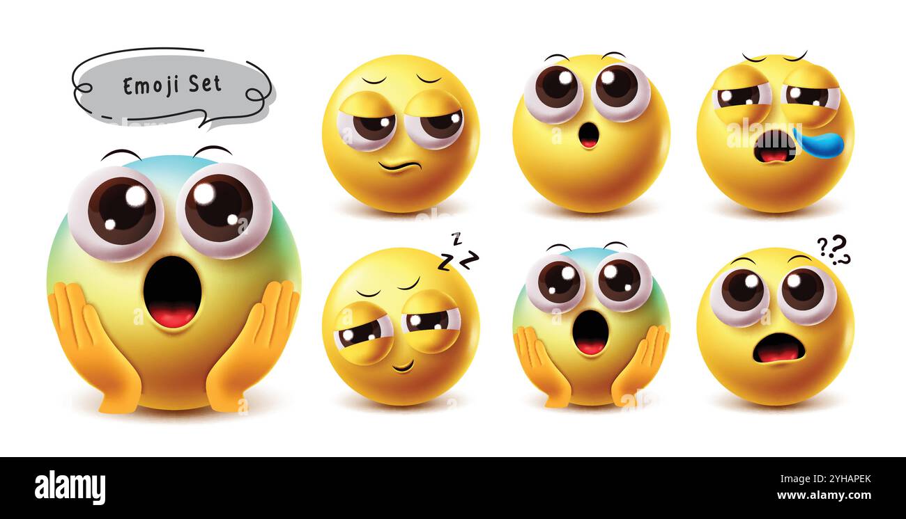 Thinking emoticon icon Stock Vector Images - Alamy