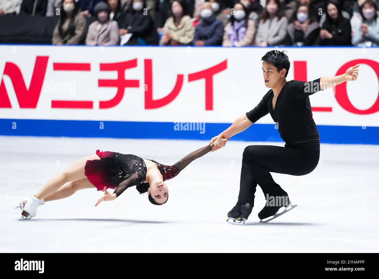 Tokyo, Japan. 9th Nov, 2024. Riku Miura & Ryuichi Kihara (JPN) Figure Skating : ISU Grand Prix ...