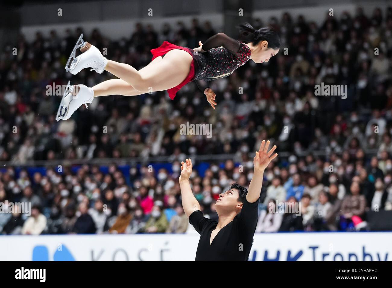 Tokyo, Japan. 9th Nov, 2024. Riku Miura & Ryuichi Kihara (JPN) Figure Skating : ISU Grand Prix ...