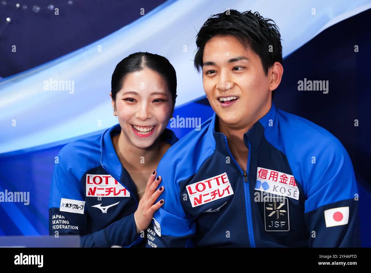 Tokyo, Japan. 9th Nov, 2024. Riku Miura & Ryuichi Kihara (JPN) Figure Skating : ISU Grand Prix ...