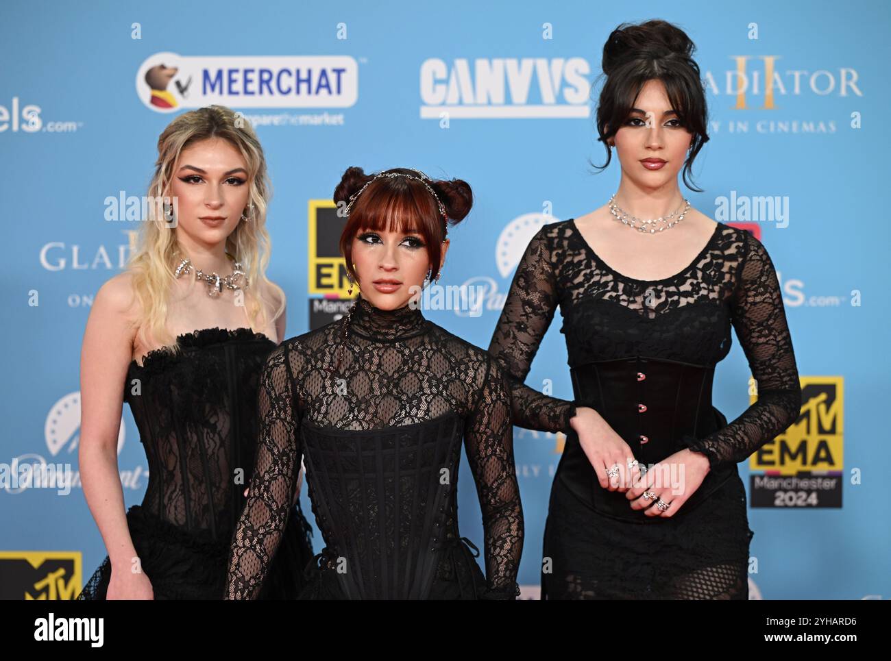 Manchester, UK. November 10th, 2024. Daniela Villarreal, Paulina ...