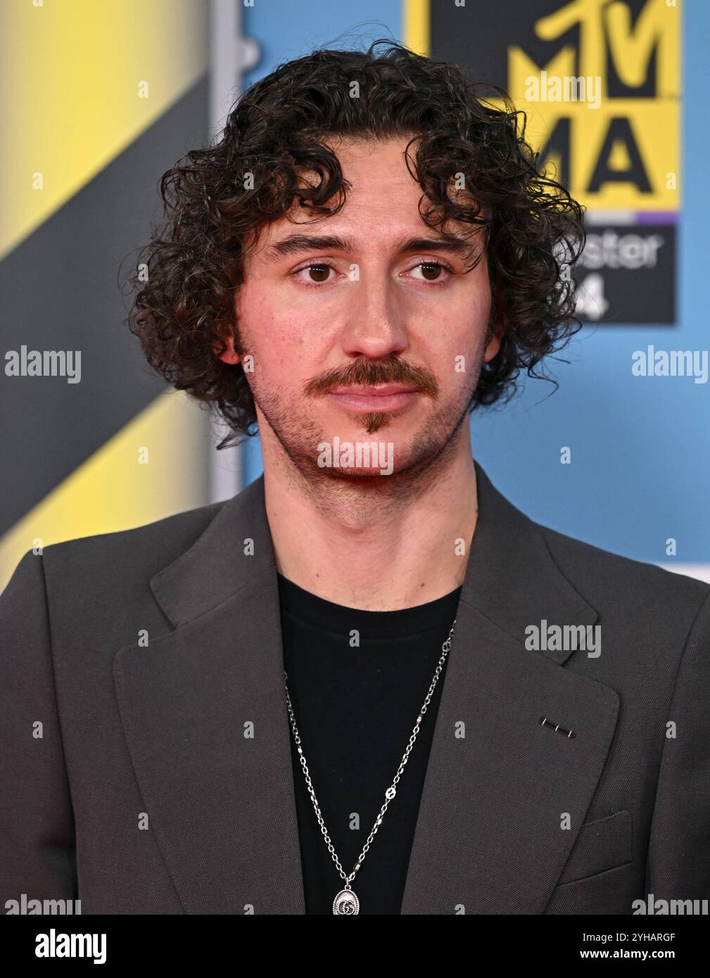 Manchester, UK. November 10th, 2024. Charlie Salt of Blossoms arriving ...