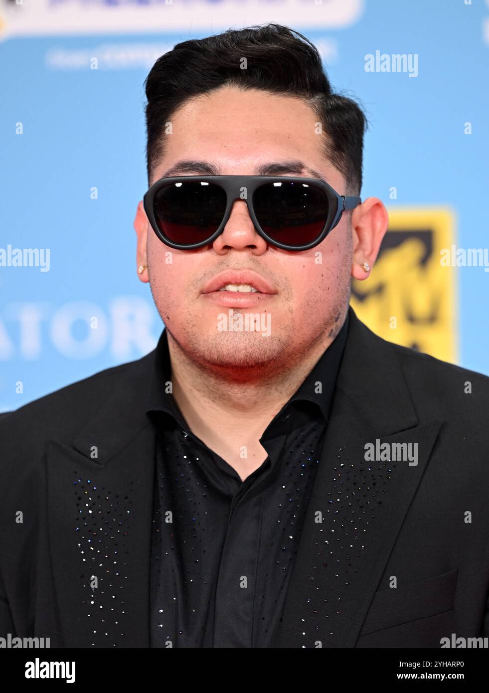 Manchester, UK. November 10th, 2024. Estevan Plazola arriving at the ...