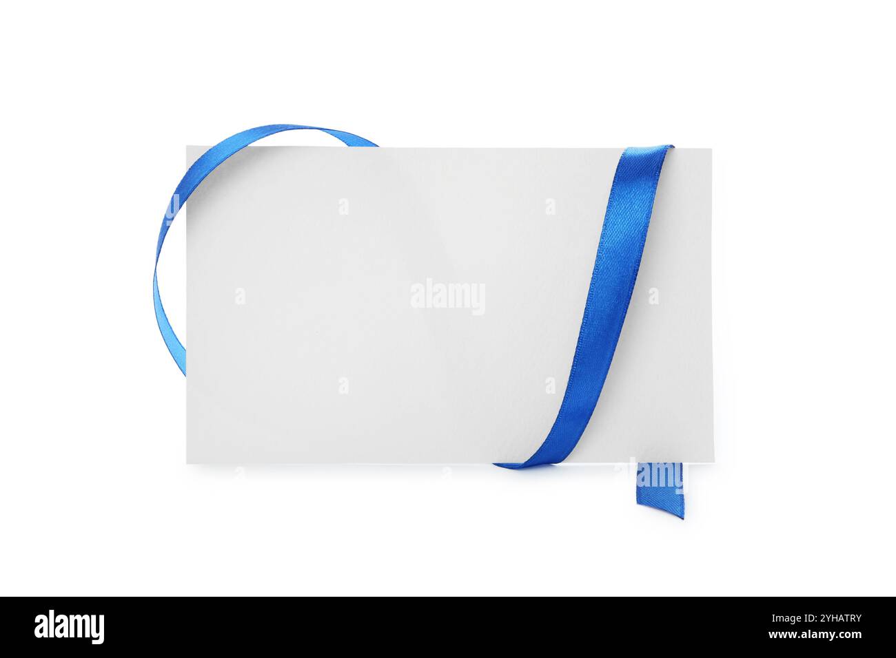 Blue business card minimal Cut Out Stock Images & Pictures - Alamy