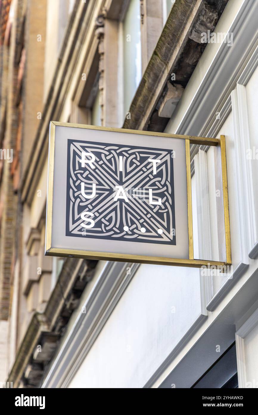 London, UK- September 19, 2024: Stylish Rituals Store Sign Stock Photo ...