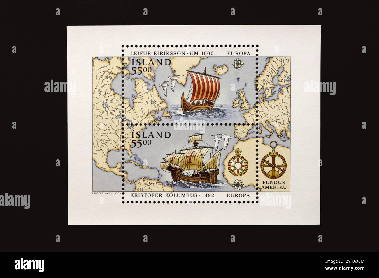Iceland stamps issue celebrating postage stamp collecting hobby Iceland ...