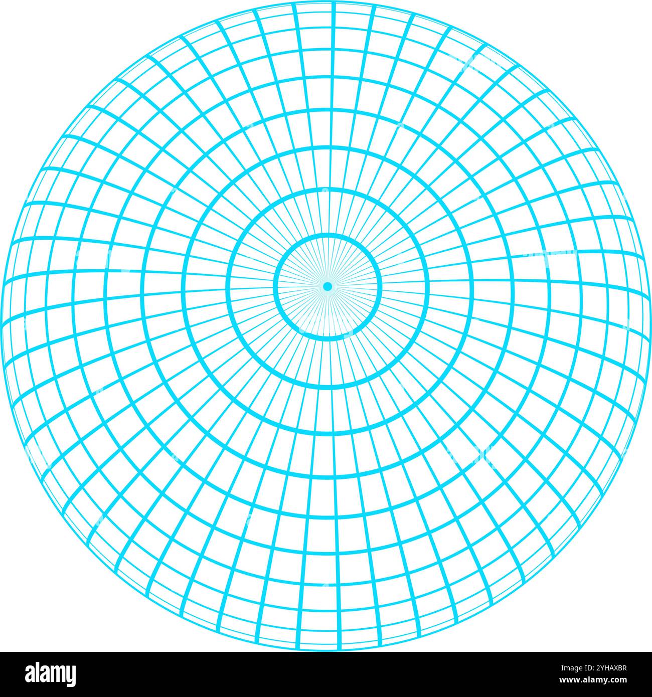Y2k 3d Mesh Pattern Sphere Stock Vector Image & Art - Alamy