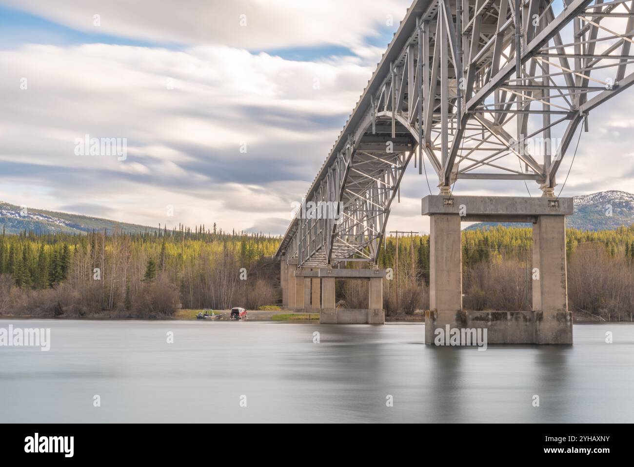 Teslin crossing hi-res stock photography and images - Alamy