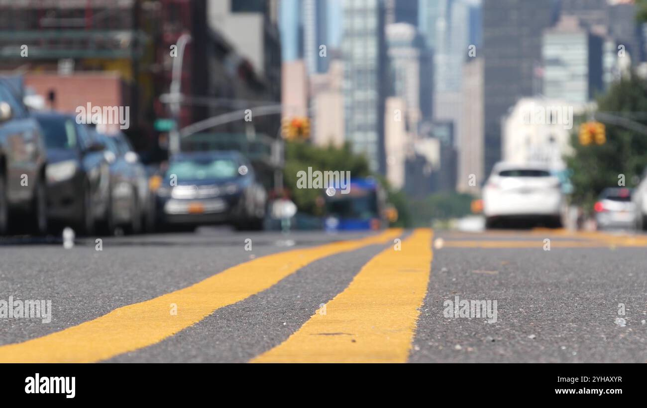 New York City skyline, Manhattan Midtown cityscape. High-rise ...