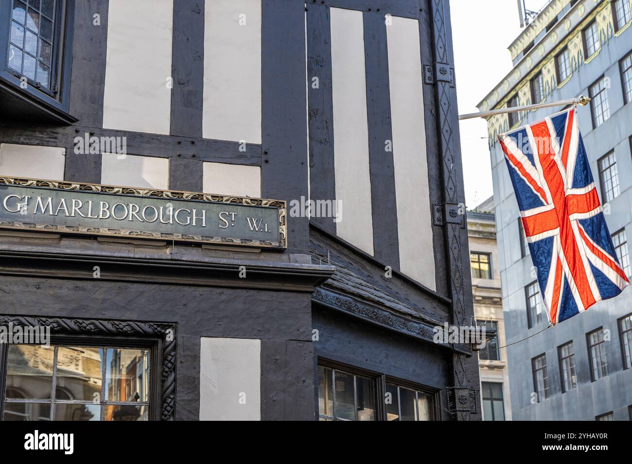 London, UK- September 19, 2024: Liberty London Great Marlborough Street ...