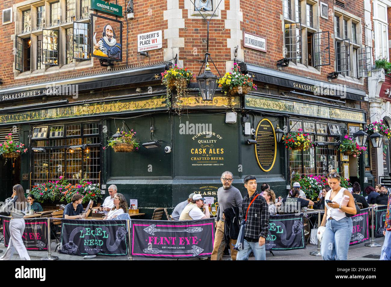 London, UK- September 19, 2024: Shakespeare s Head Pub Serving Quality ...