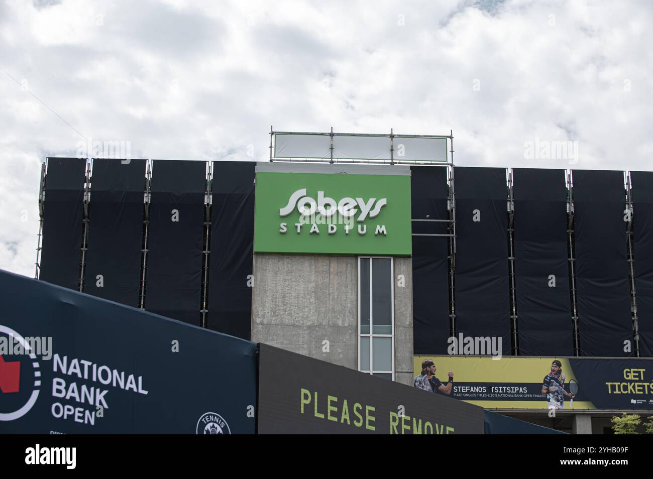 Toronto, ON, Canada – August 10, 2023: The logo and brand sign on ...