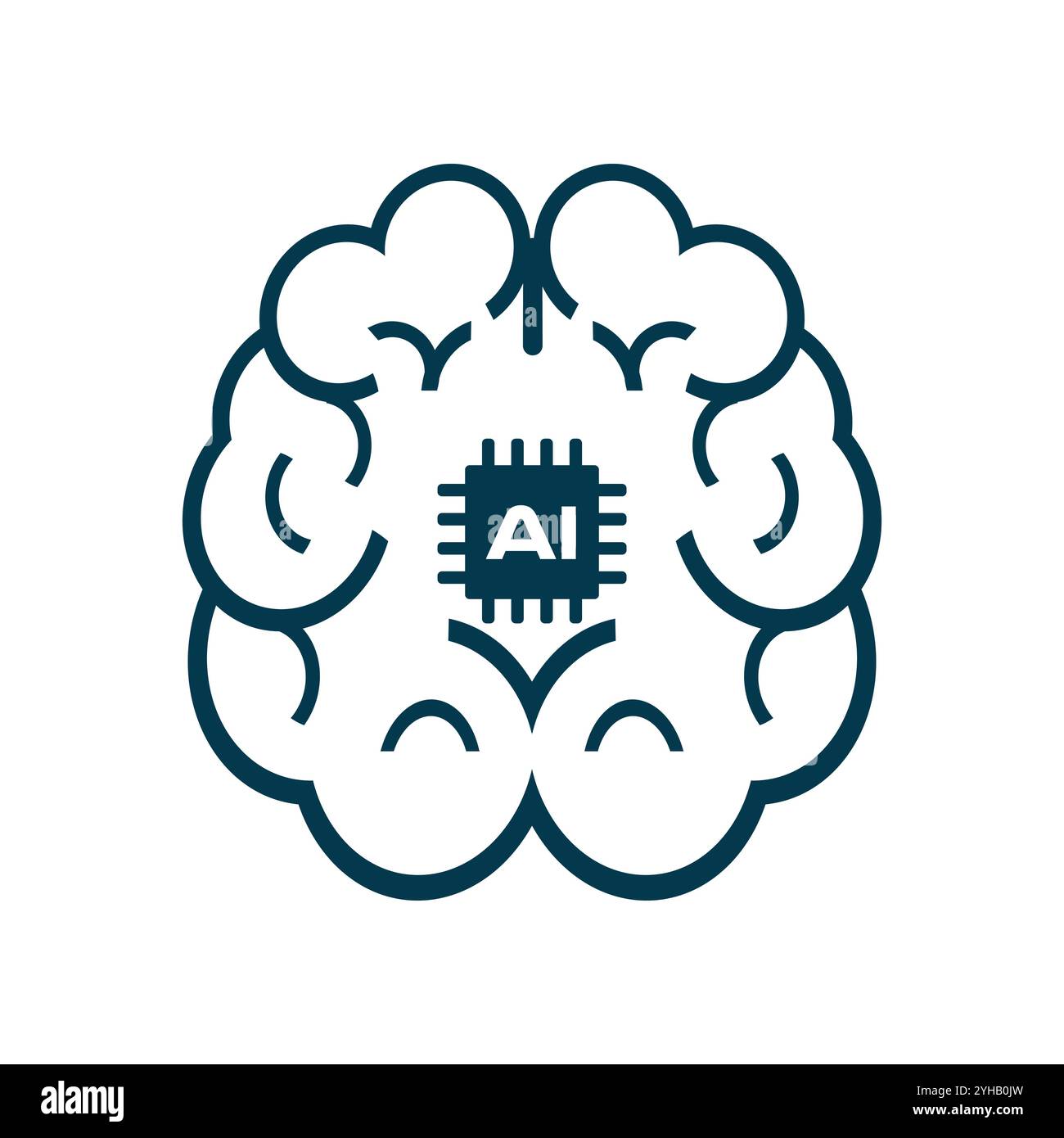 Brin of Artificial intelligence icons, AI icon vector design, used in ... Brin of Artificial intelligence icons, AI icon vector design, used in ...