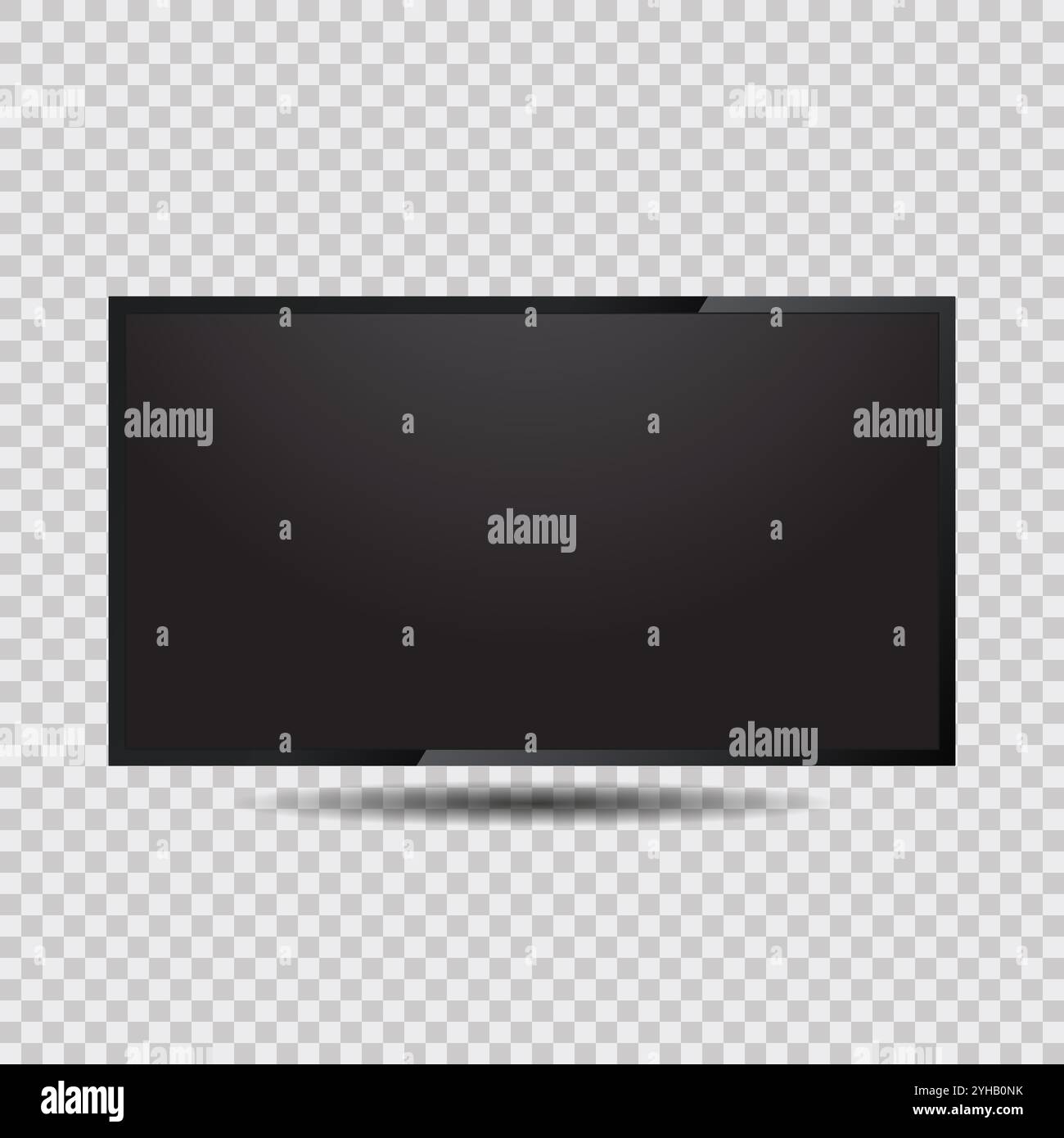 Blank tv Stock Vector Images - Alamy