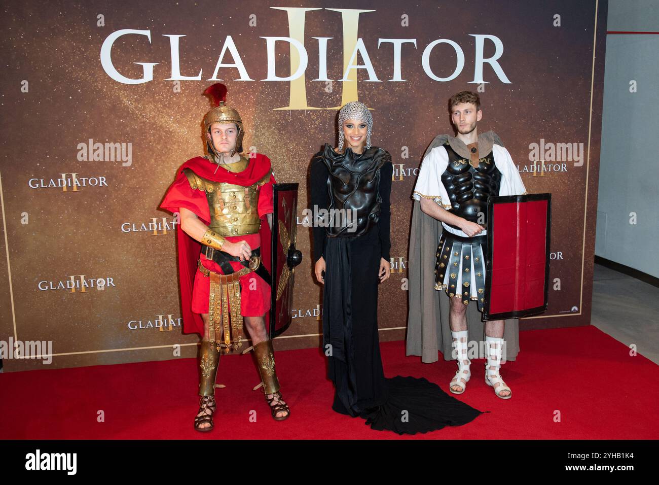 Paris, France. 10th Nov, 2024. Alicia Aylies attending the Gladiator II Paris Special Screening ...