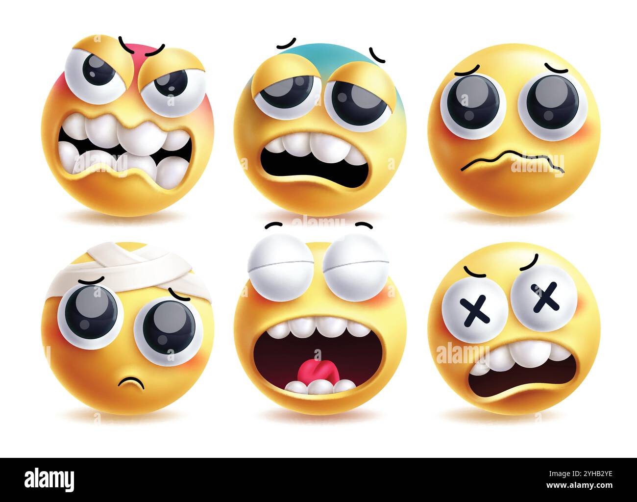 Mad Face And Man With Hat Emoji