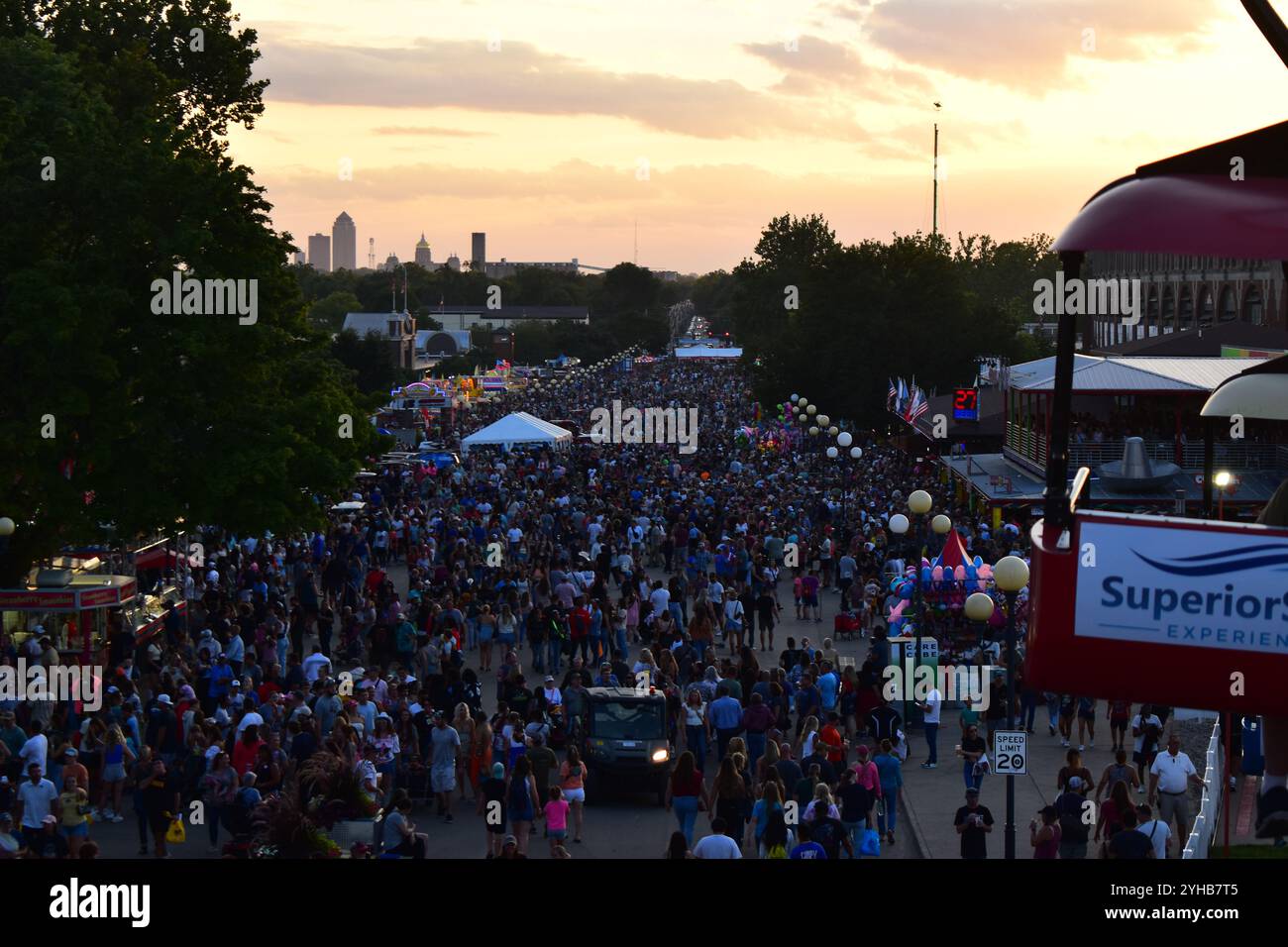 Des Moines, Iowa, USA - August, 2024: Iowa State Fair 2024 Stock Photo ...