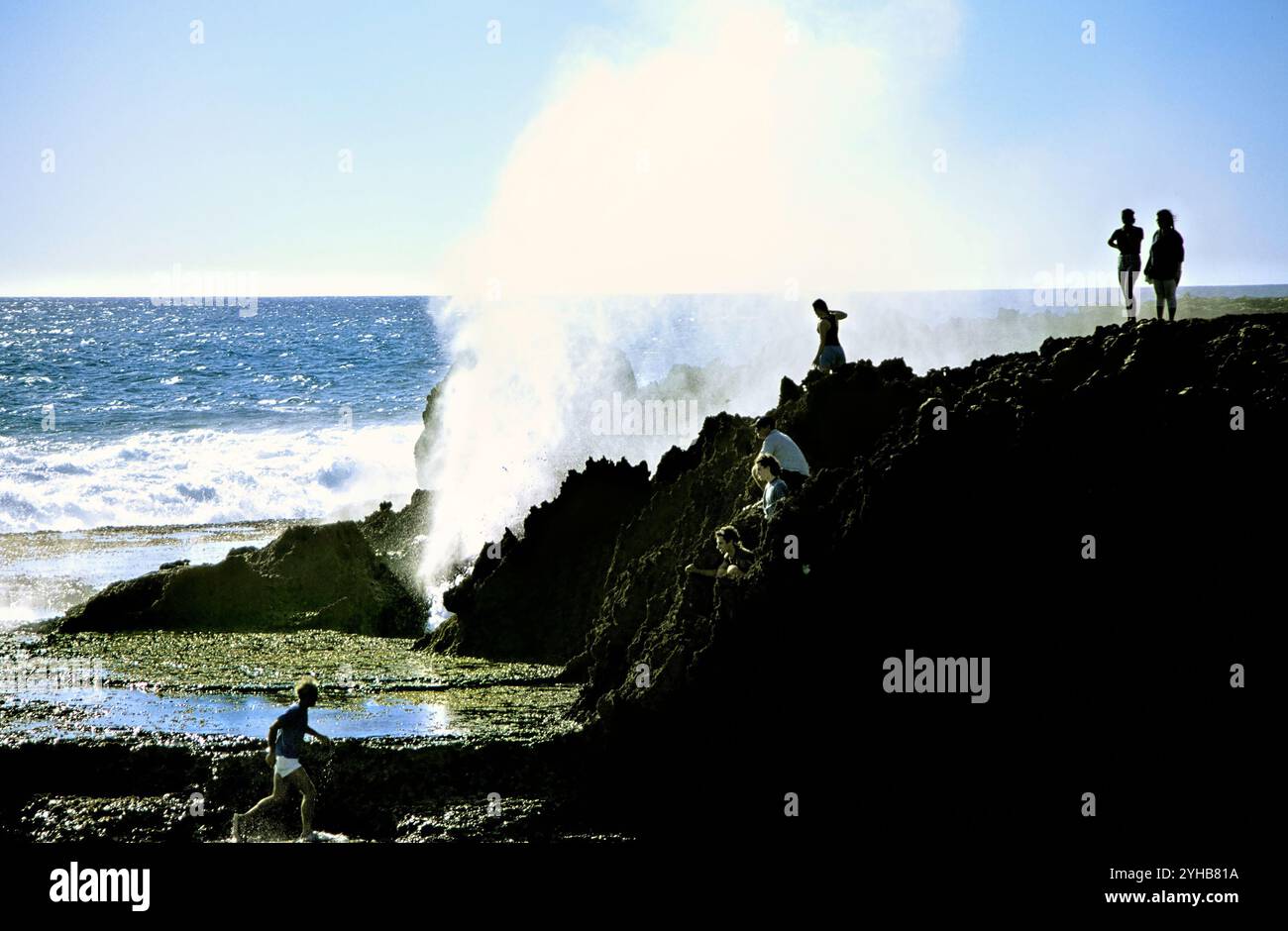 Blowholes, MacLeod, Western Australia Stock Photo - Alamy
