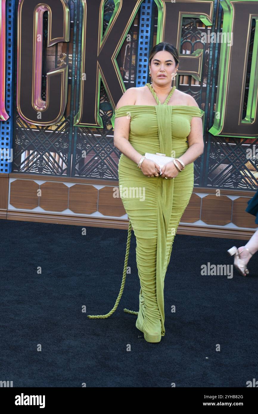 Los Angeles, California, USA 9th November 2024 Alyssa Amoroso attends The Los Angeles Premiere ...